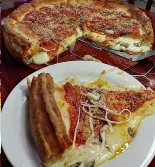 HOMEMADE CHICAGO STYLE DEEP DISH PIZZA – Recipe Ketchup