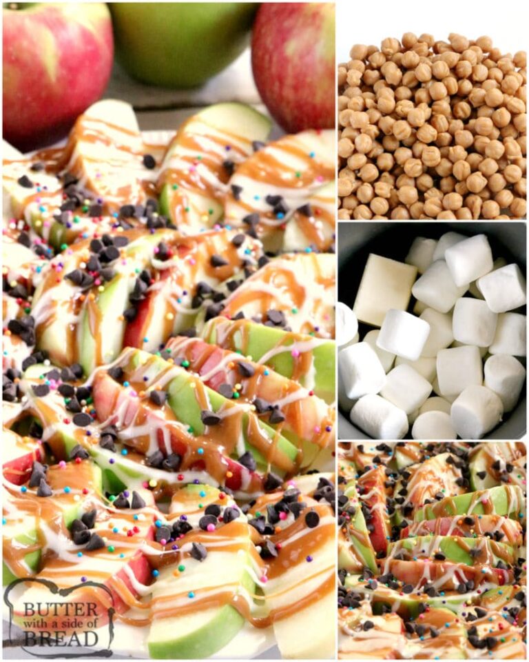 CARAMEL APPLE NACHOS (Video) – Recipe Ketchup