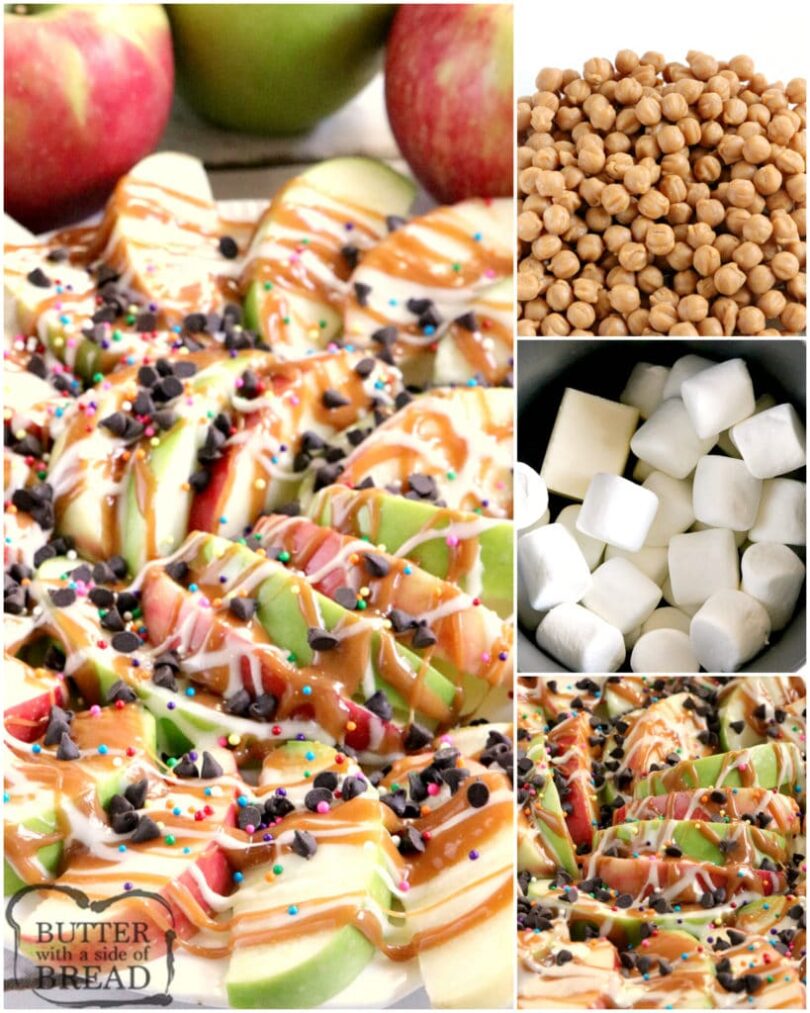 CARAMEL APPLE NACHOS (Video) – Recipe Ketchup