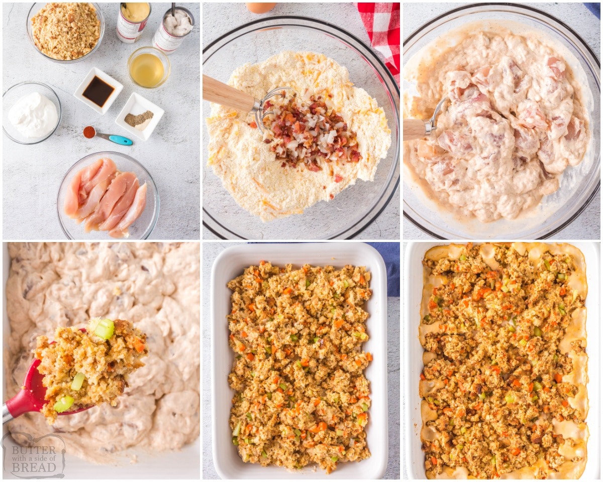 CHICKEN AND STUFFING CASSEROLE – Recipe Ketchup